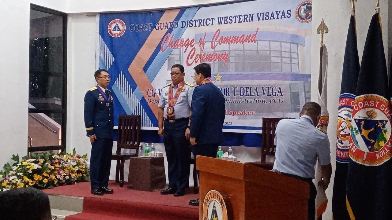 PCG District Western Visayas may bag-o nga commander ...