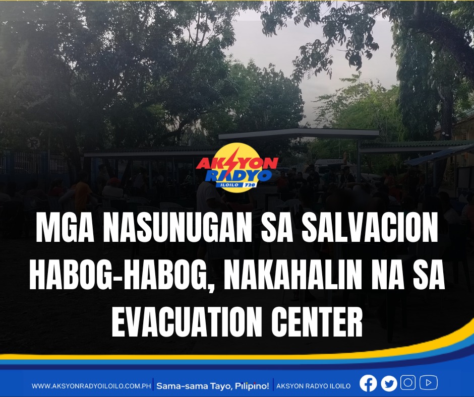 Mga nasunugan sa Salvacion Habog-Habog, Molo nakahalin na sa evacuation ...