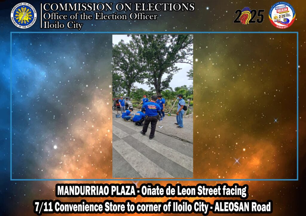 Mga designated common poster areas sa Iloilo City gintumod sang City ...